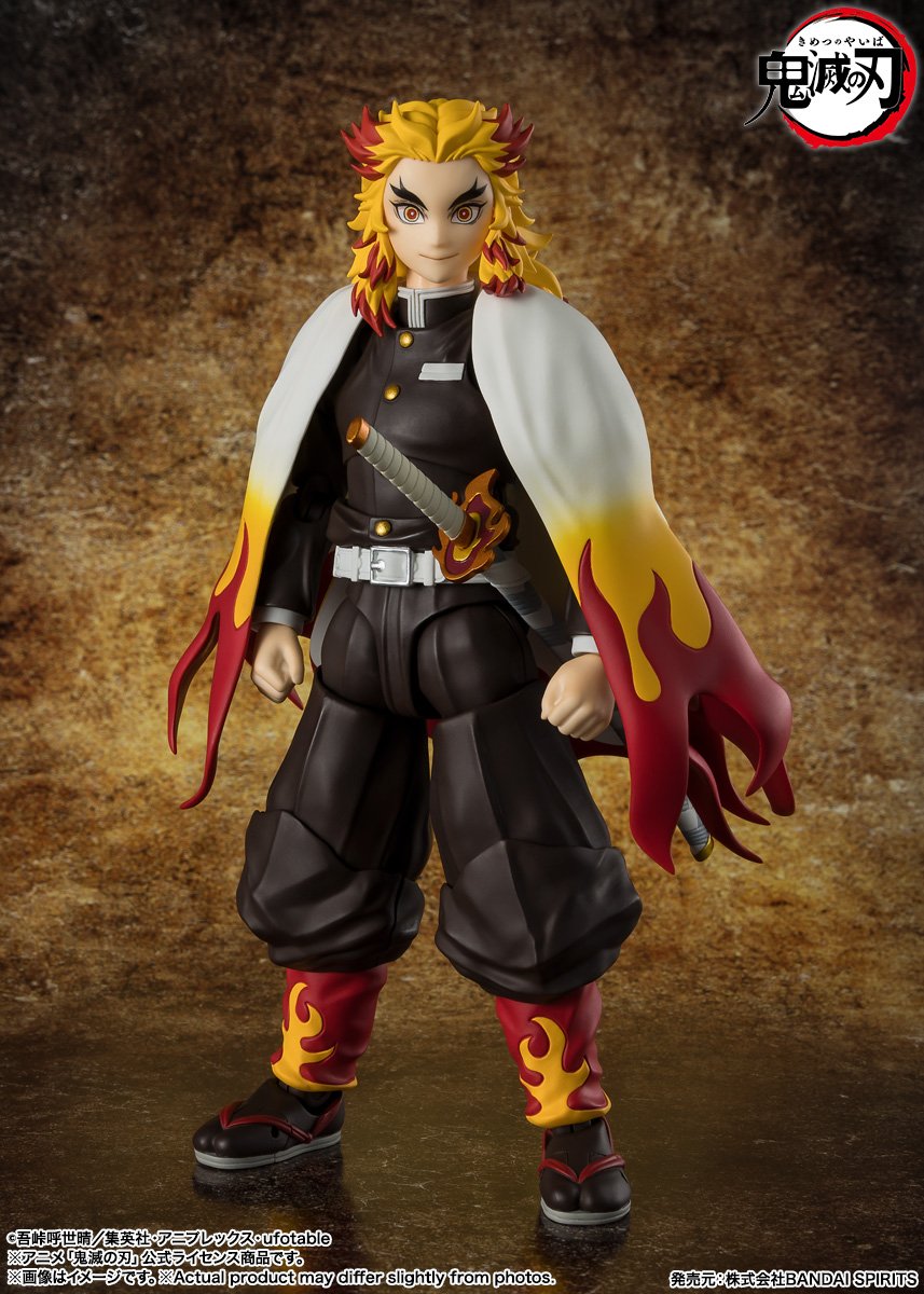 Kyojuro Rengoku Figuarts S.H. Demon Slayer Action Figure Bandai